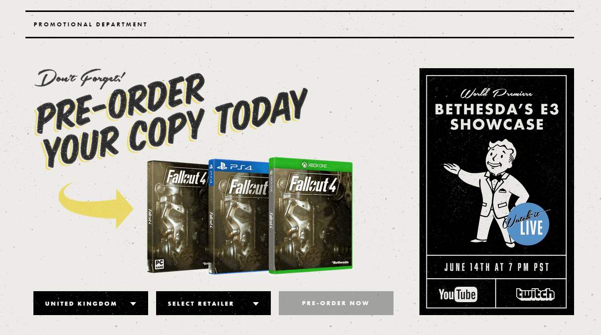 Fallout 4 is real and it's being revealed tomorrow | Eurogamer.net