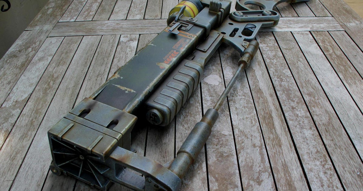 This £395 replica Fallout laser rifle will make you beg for the ... This £395 replica Fallout laser rifle will make you beg for the ...