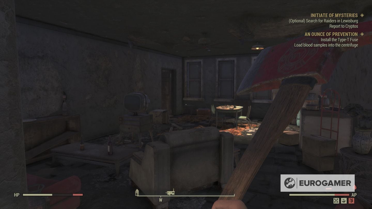 Fallout 76 Type-T Fuse location and where to find Gregs Mine Supply ...