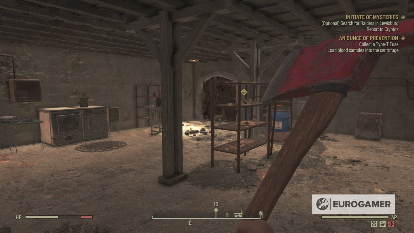 Fallout 76 Type-T Fuse location and where to find Gregs Mine Supply ...