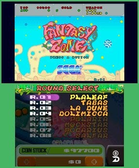 Fantasy Zone: Sega's classic shooter coming to Japanese 3DS eShop in ...