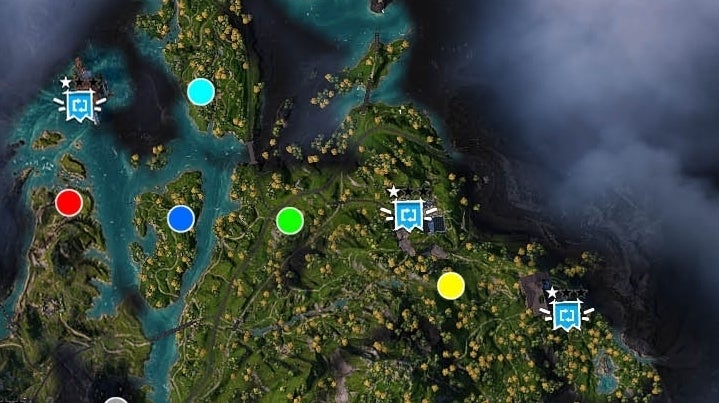 Far Cry New Dawn - mapa: zwierzyna łowna | Eurogamer.pl