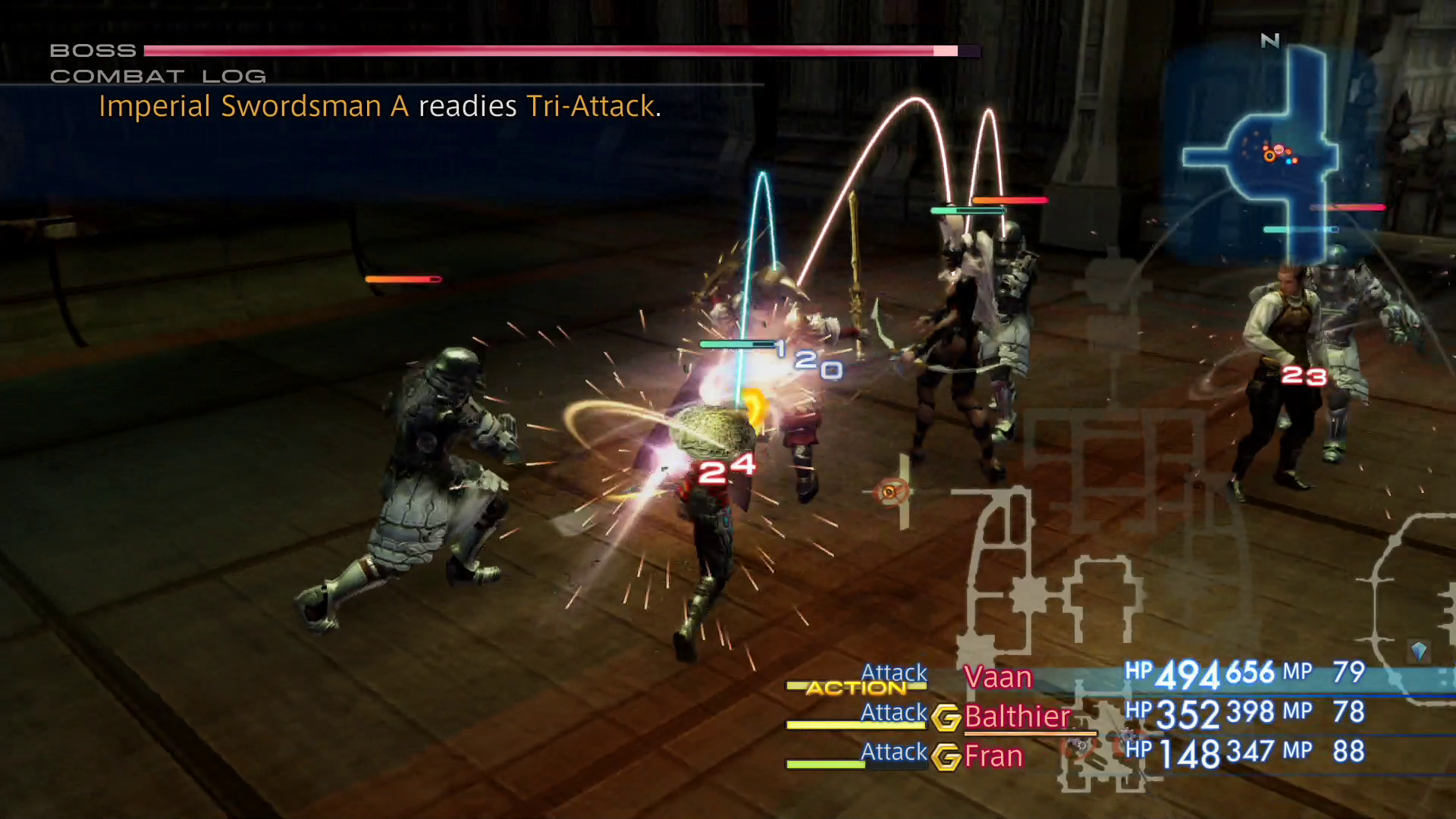 Final Fantasy 12 - Dreadnought Leviathan, Judge Ghis boss fight, Nam ...