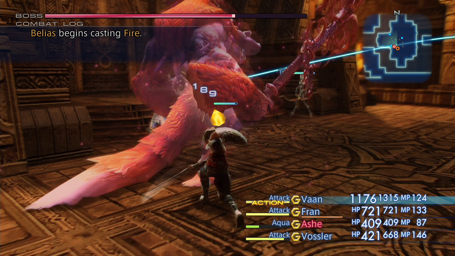 Final Fantasy 12 - Tomb of Raithwall and Garuda, Belias, and Vossler ...