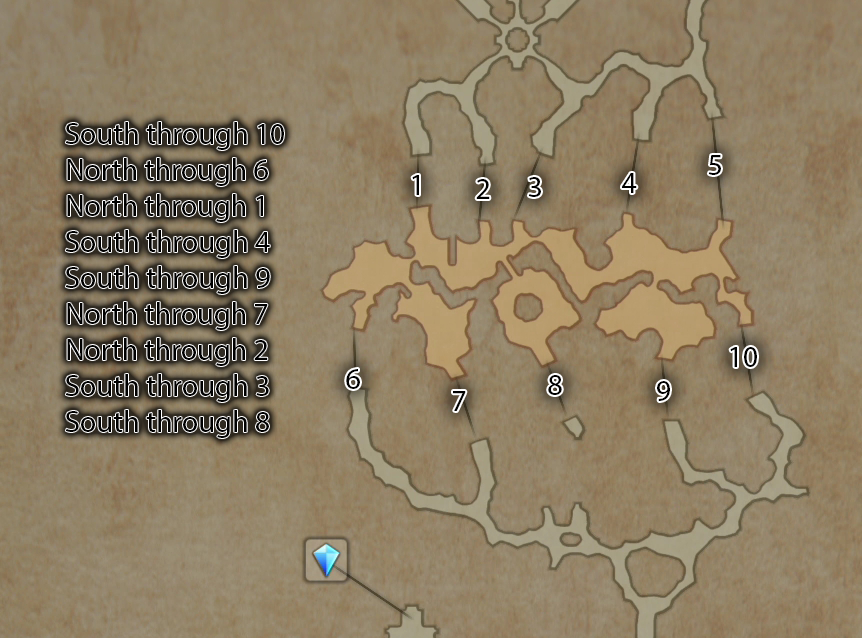 Final Fantasy 12 - Mosphoran Highwaste, The Salikawood, Tchita Uplands ...