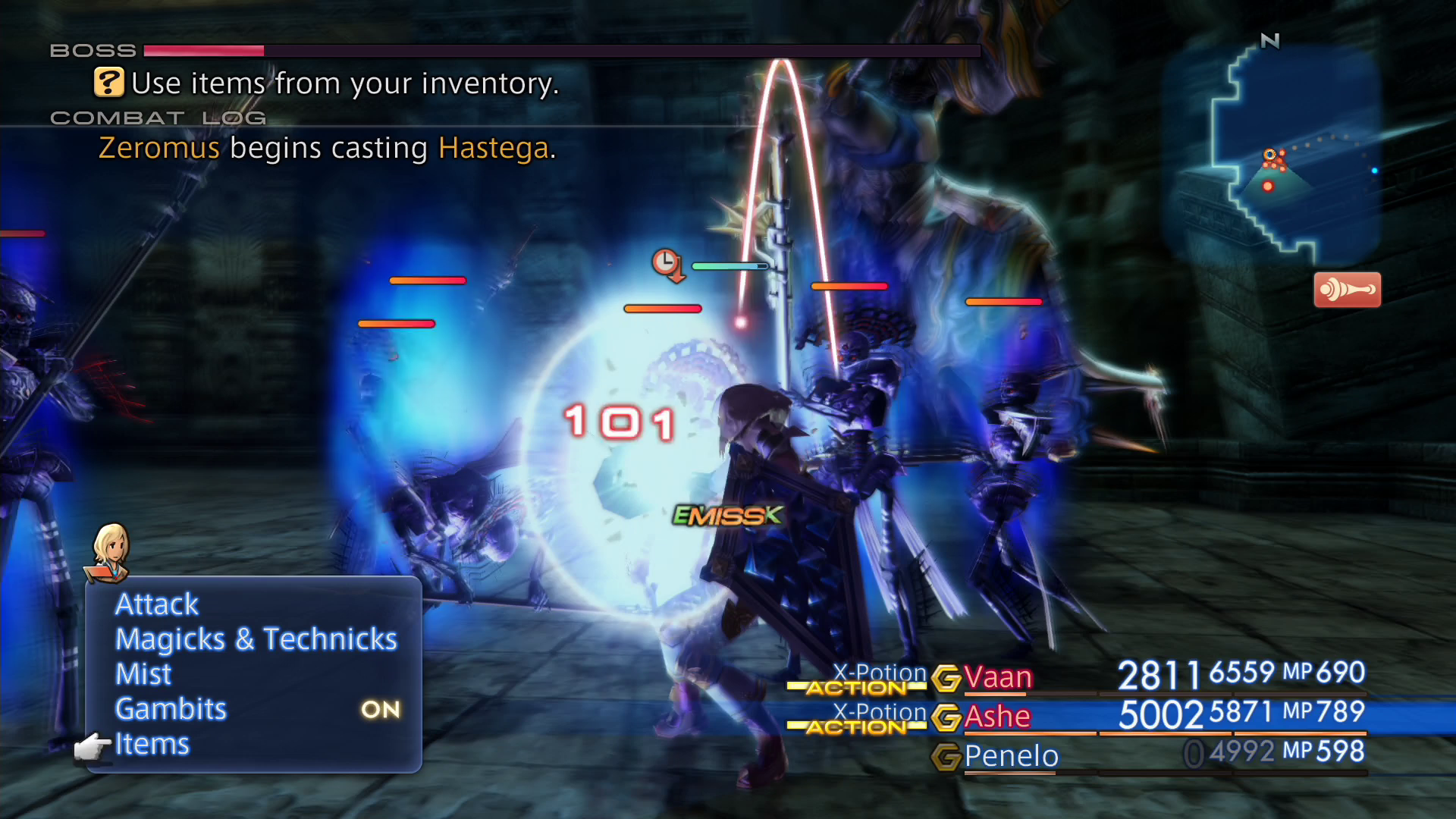 Final Fantasy 12 - Zeromus, the Condemner location, requirements and ...