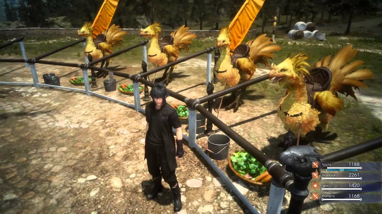 Final Fantasy 15 Chocobos - Como desbloquear a quest dos Chocobos ...