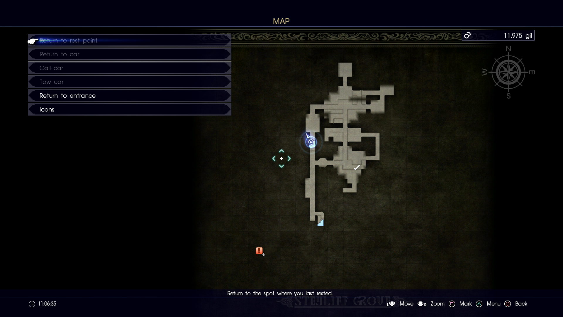 Final Fantasy 15 Chapter 7 - Party of Three, exploring Steyliff Grove ...