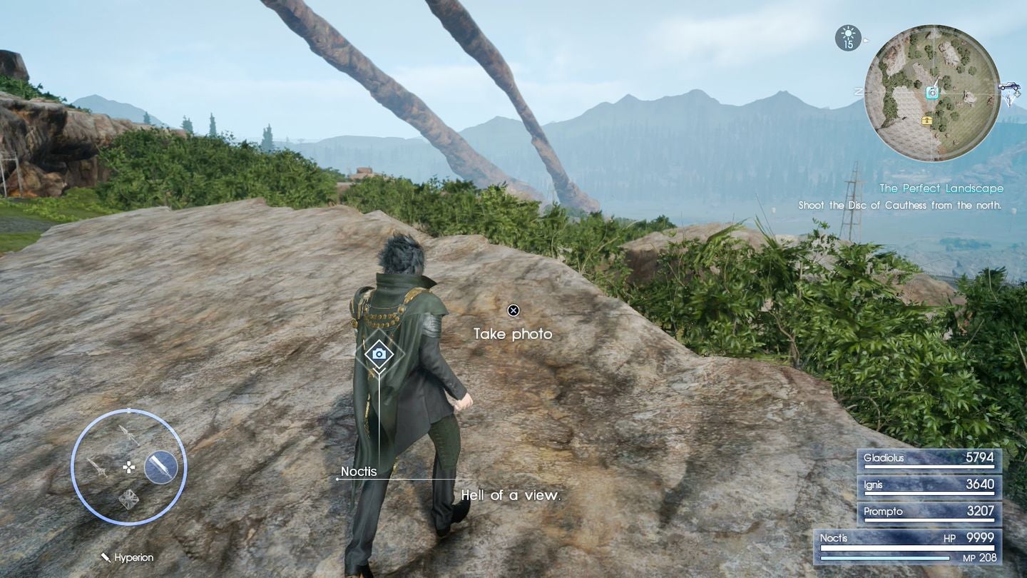 Final Fantasy 15 Vyv quests - Every photo location across the land of ...