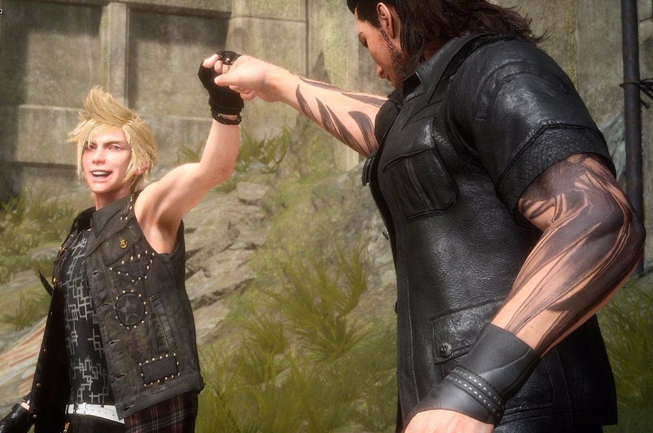 Final Fantasy 15 Xbox One gameplay showcases a screen-filling boss ...
