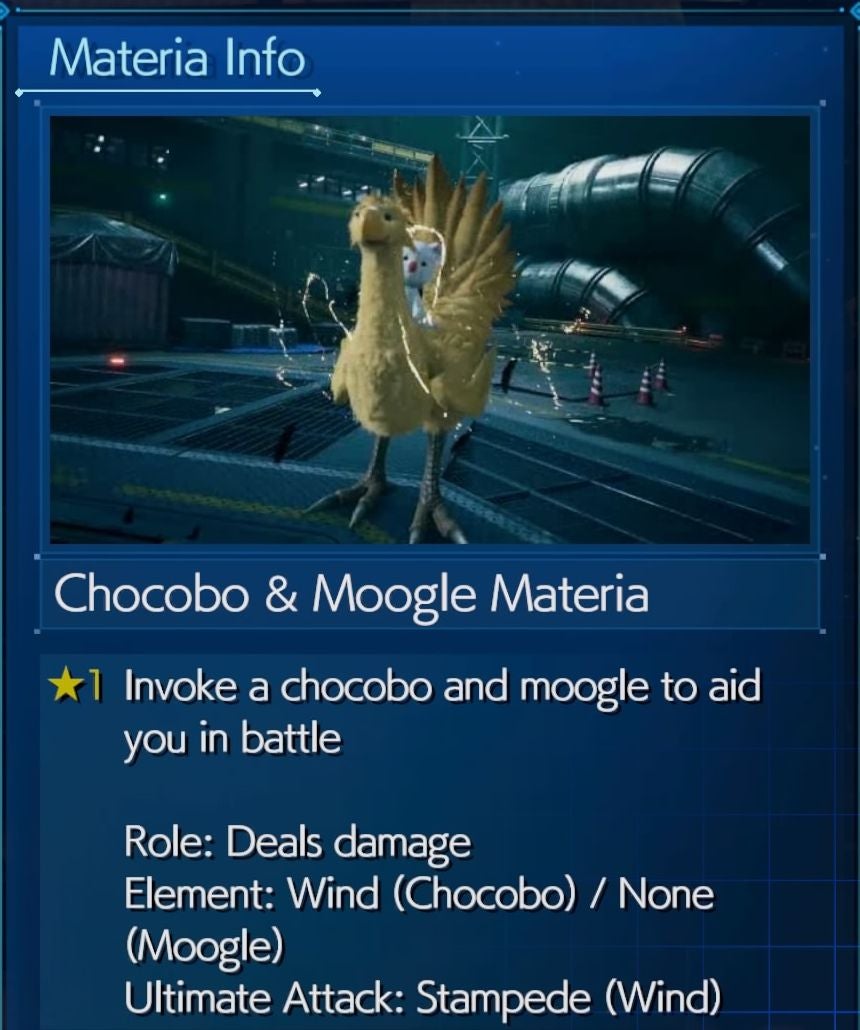 Final Fantasy 7 Summon locations: How to get Chocobo, Shiva, Leviathan ...