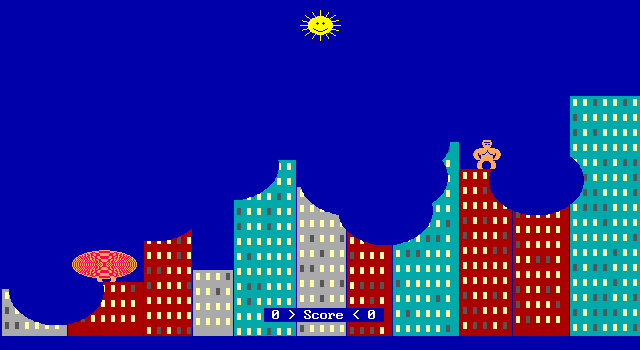 Qbasic Gorillas | Rock Paper Shotgun