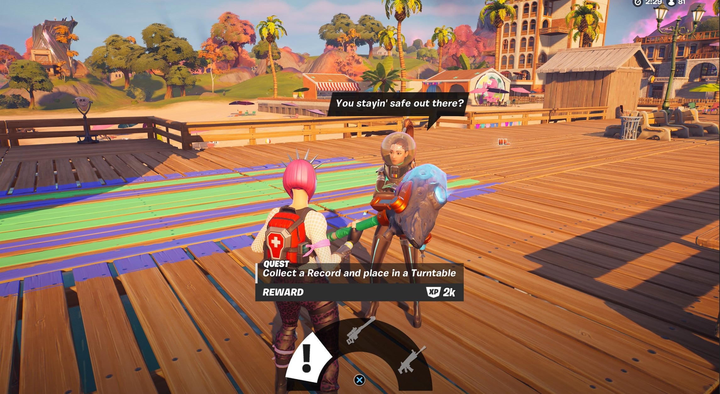 Fortnite Ariana Grande Monster Hunter Quests: How to reveal the Command ...