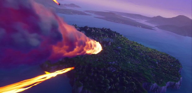 Fortnite Battle Royale's comet hits, starting season 4 | Rock Paper Shotgun