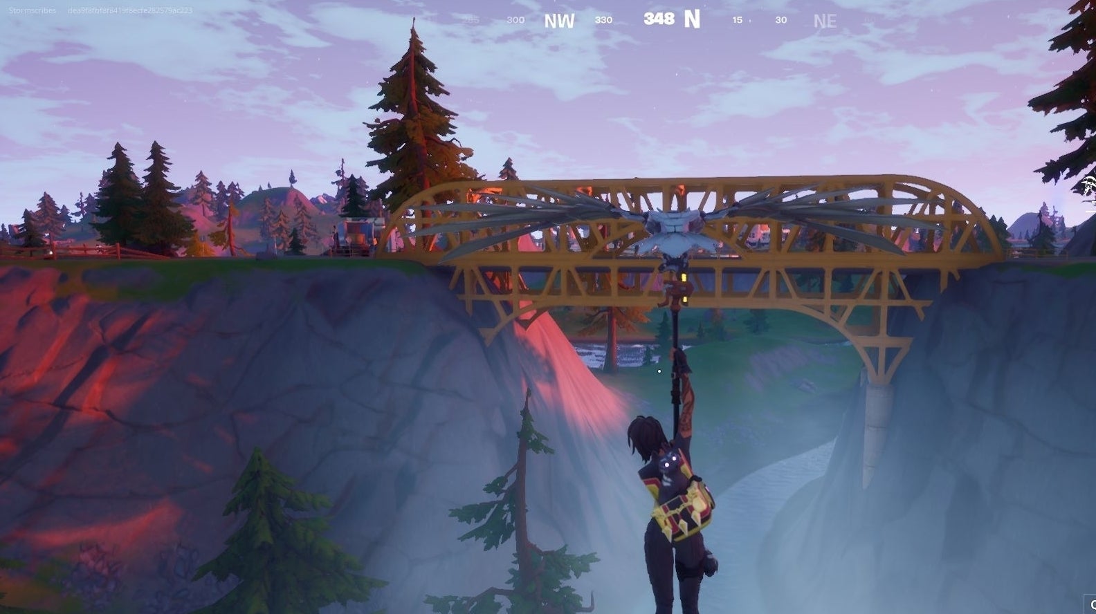 Fortnite Colored Steel Bridges uitgelegd: Waar je met de motorboat ...