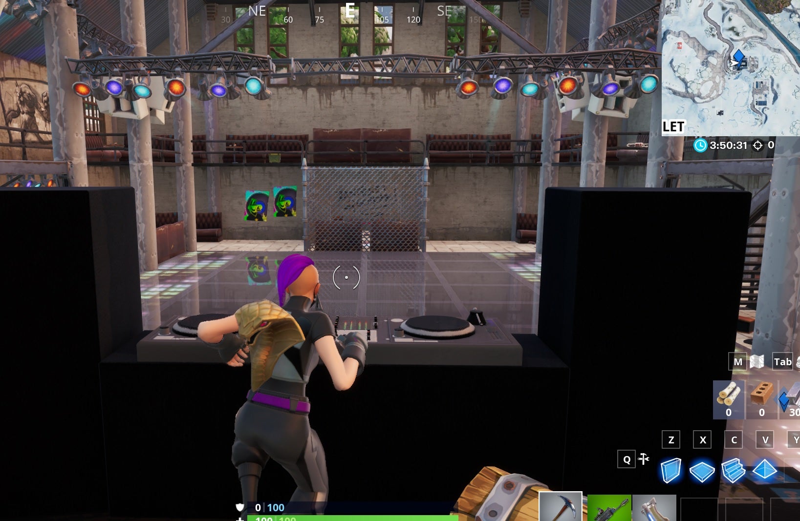 Fortnite: dance behind the DJ booth at a club with the Y0ND3R outfit ...