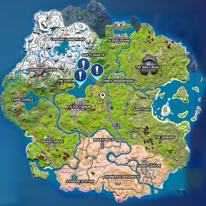 Fortnite Recon Camera locations and how to set up Recon Cameras ...