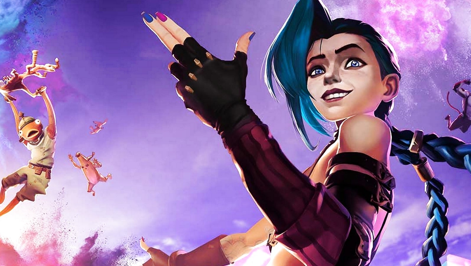 Fortnite: Jinx aus LoL gibt's ab Mitternacht im Item-Shop | Eurogamer.de