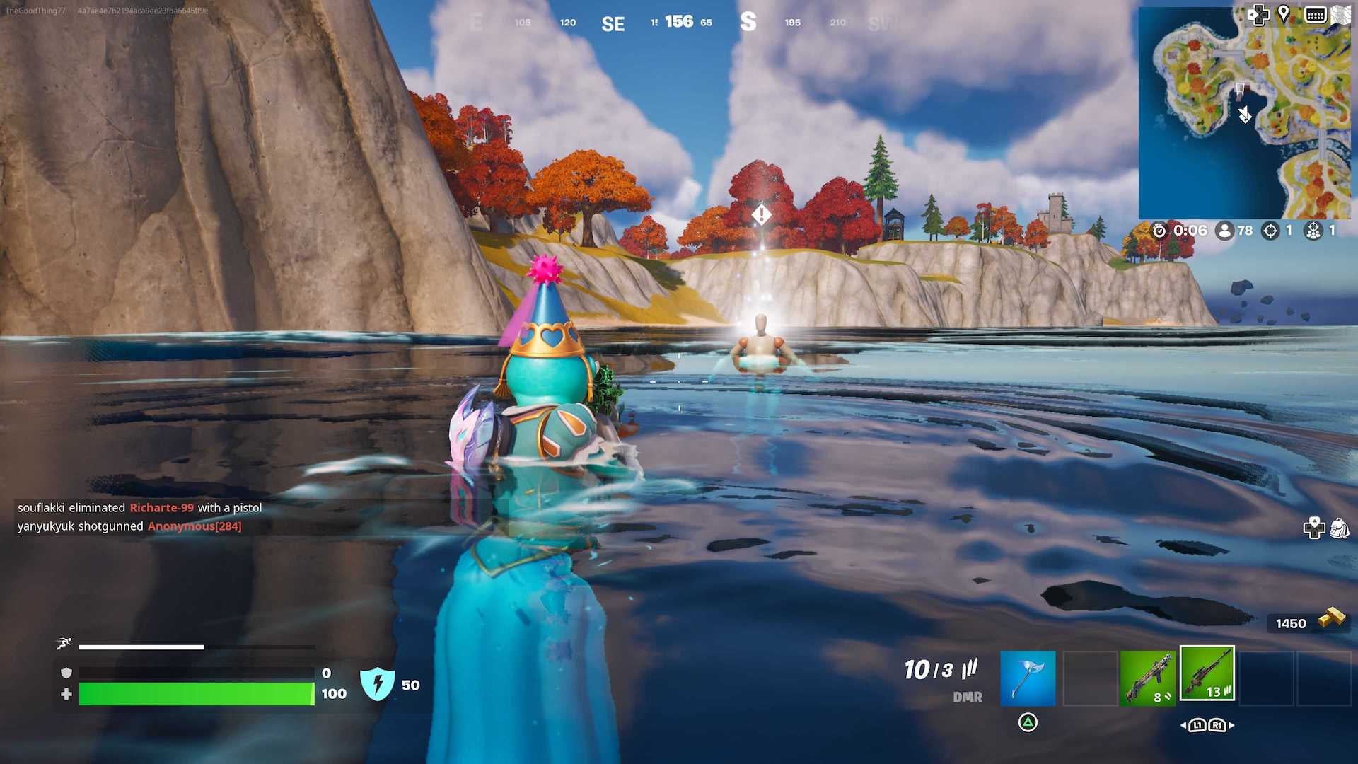 How to rescue training dummies in the water in Fortnite | Eurogamer.net