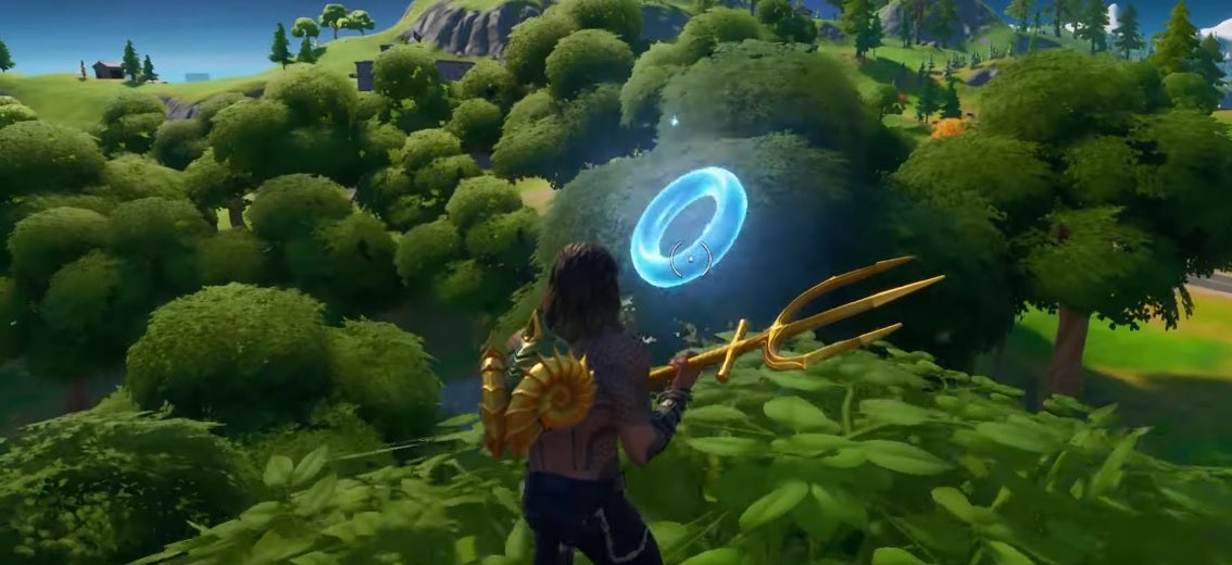 Fortnite: Chapter 2 Season 3 - Where to find floating rings at Weeping ...