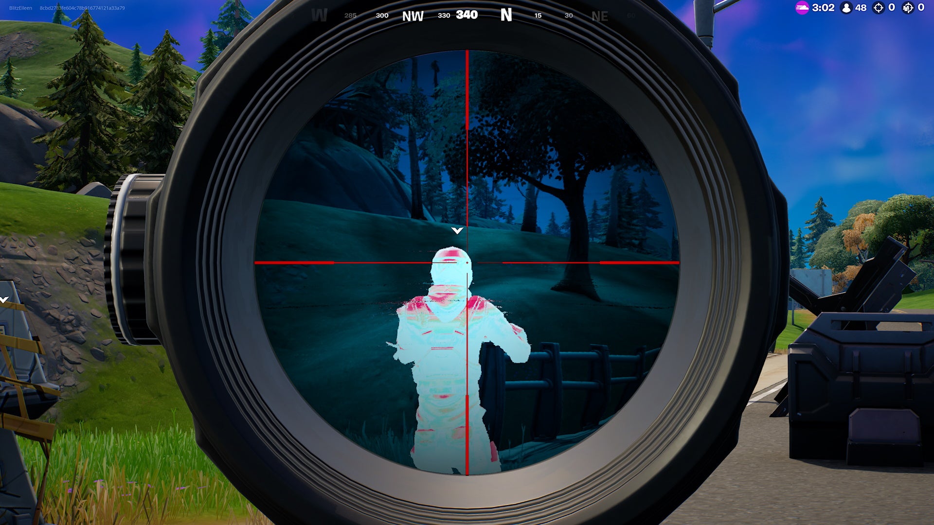 Where to find thermal weapon in Fortnite and Huntmaster Saber location | Eurogamer.net