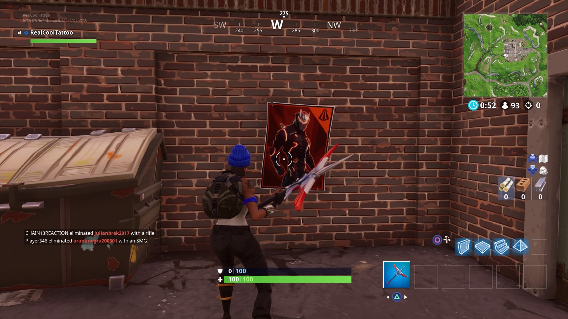 Fortnite: Spray over Carbide or Omega Posters - All Carbide and Omega ...