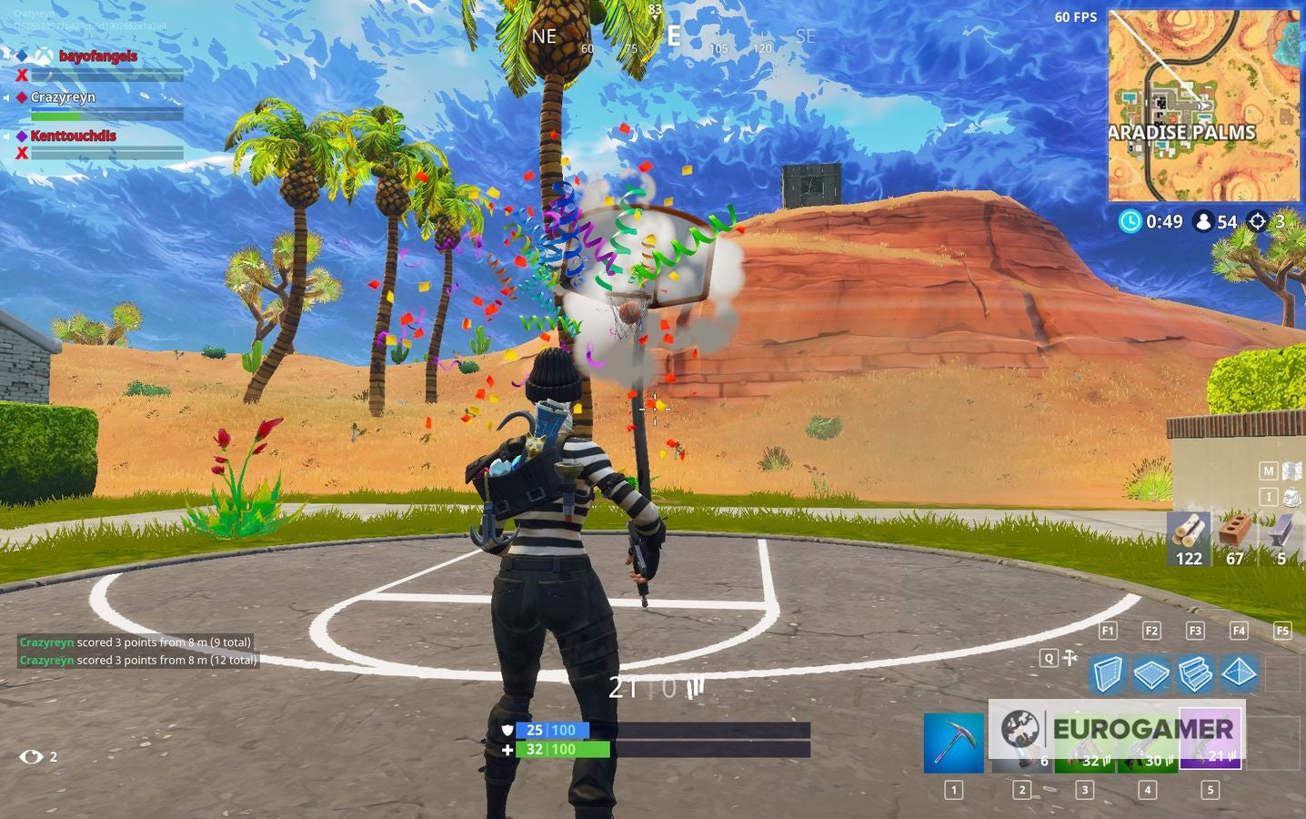 Fortnite Basketball Hoop locations - Where to score a basket on ...