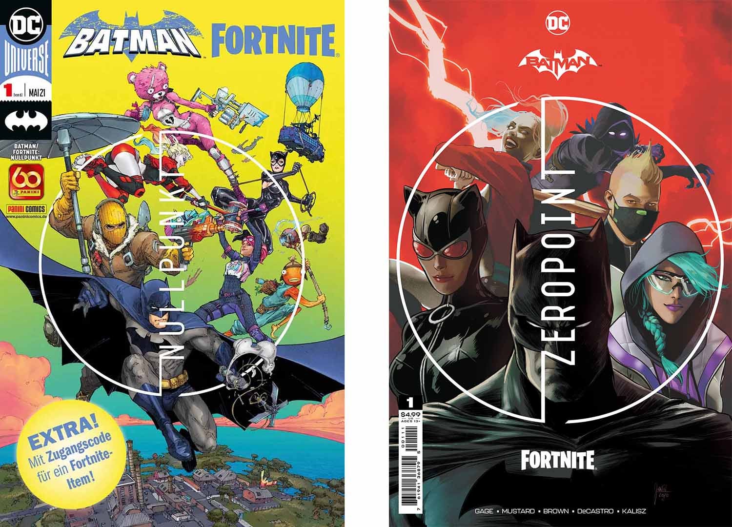 Fortnite Batman Comic: Ausgabe 1 mit Rebirth Harley Quinn Skin Code ...