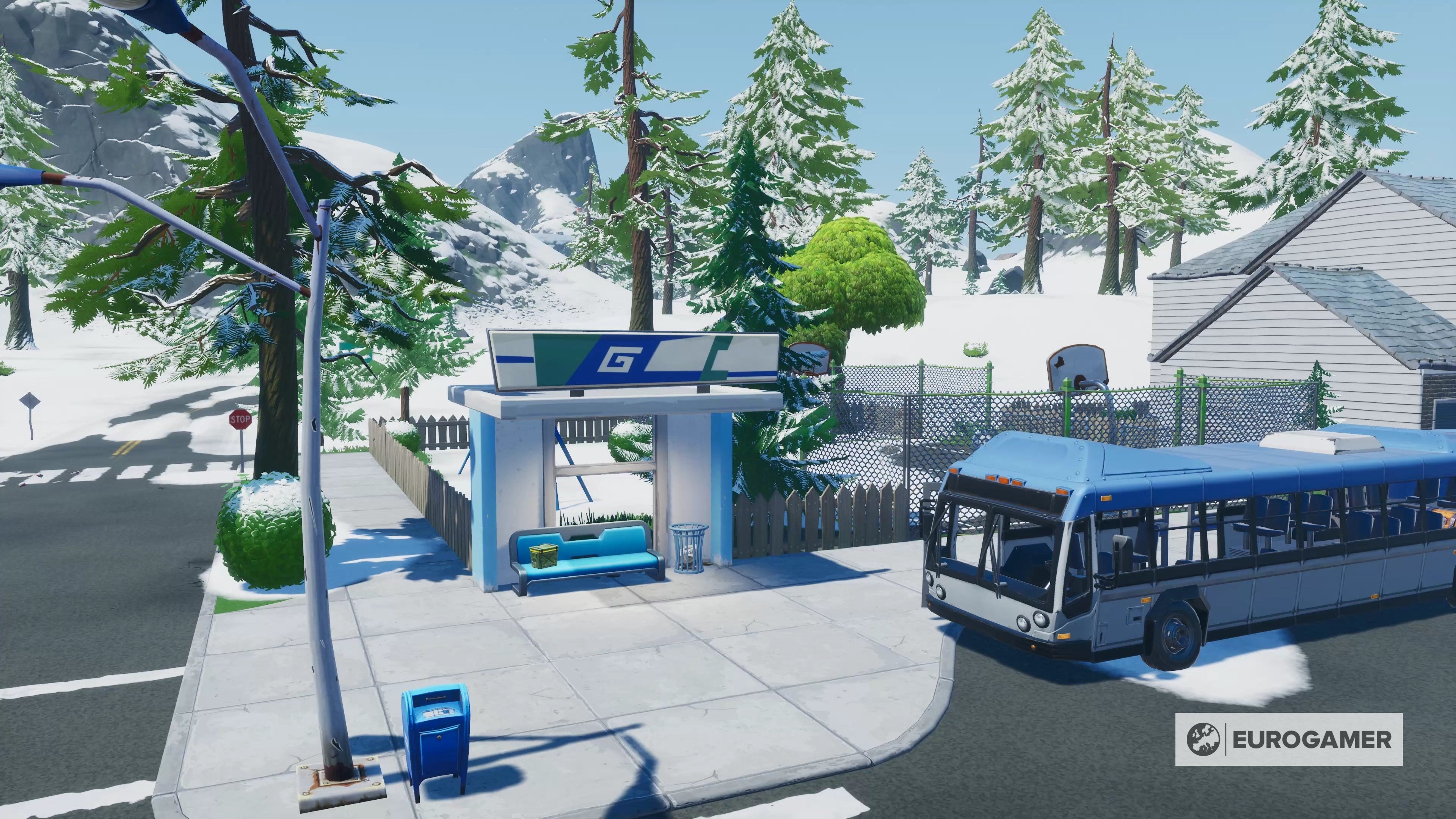 Fortnite: Bushaltestellen - Alle Fundorte auf der Map | Eurogamer.de