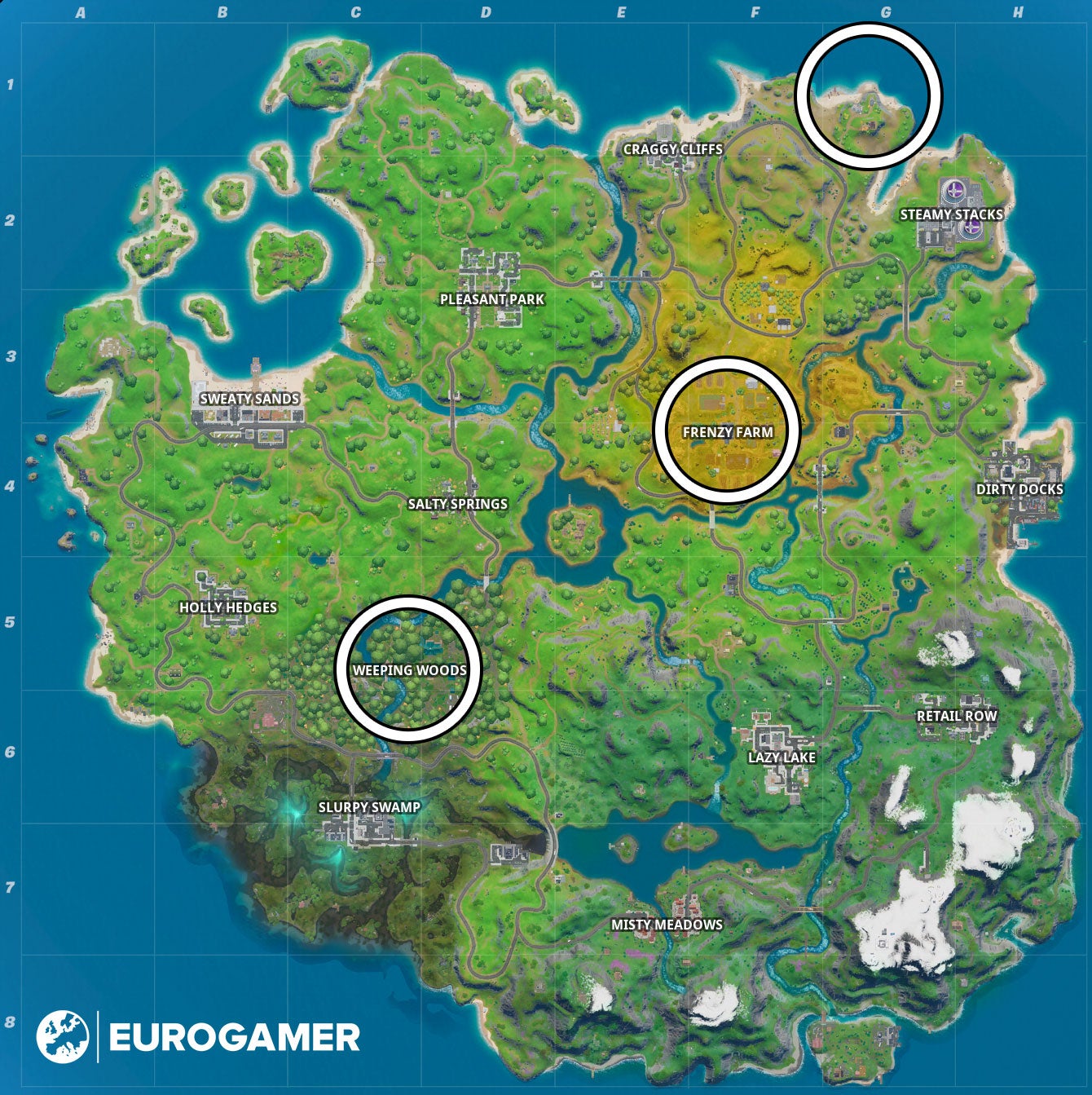 Fortnite - Pesadilla antes de la Tempestad: dónde encontrar un bosque ...