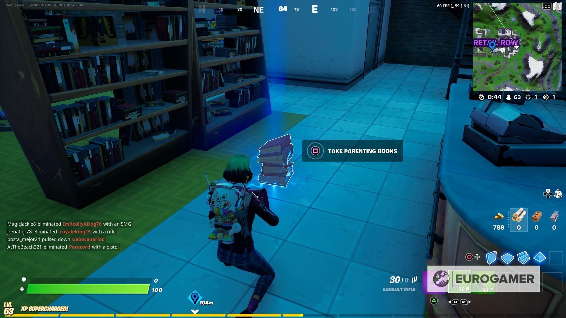 Fortnite - Parenting book locations: Where to collect parenting books ...