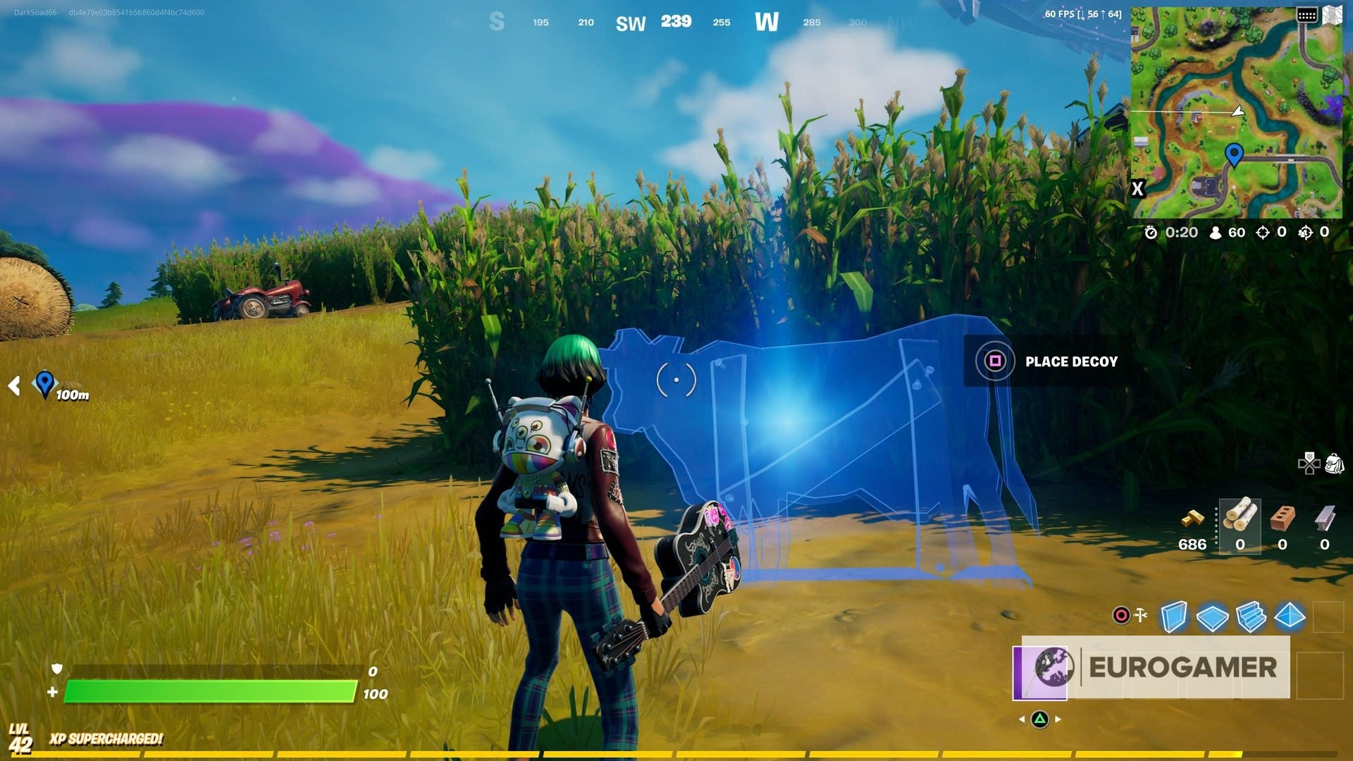 Fortnite - Cow decoy locations: Where to place cow decoys in farms ...