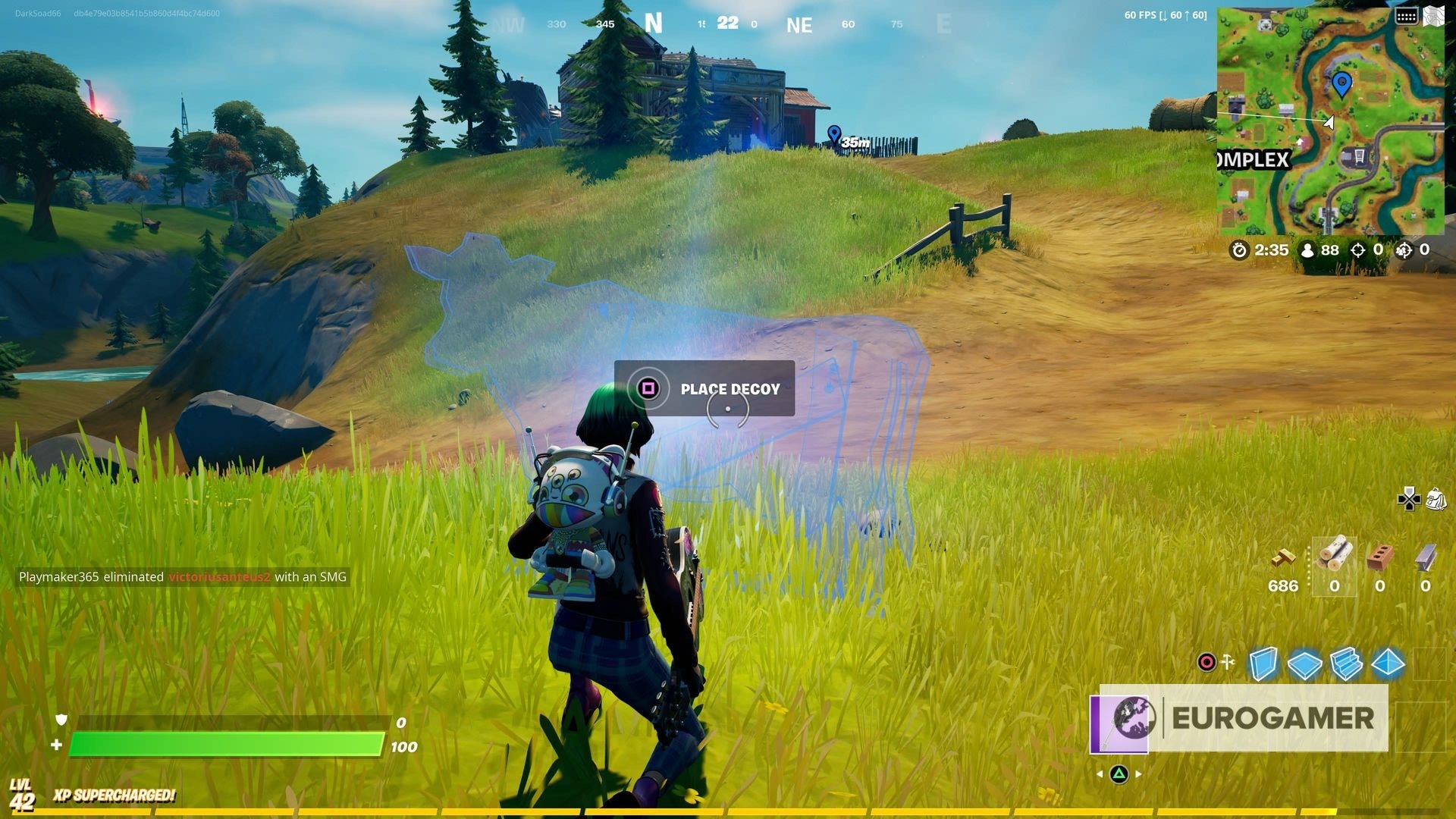 Fortnite - Cow decoy locations: Where to place cow decoys in farms ...