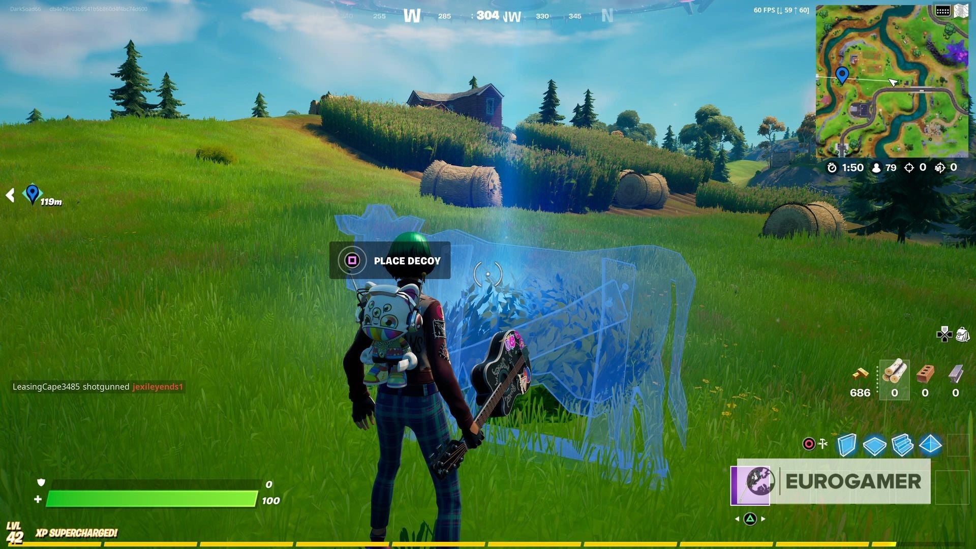 Fortnite - Cow decoy locations: Where to place cow decoys in farms ...