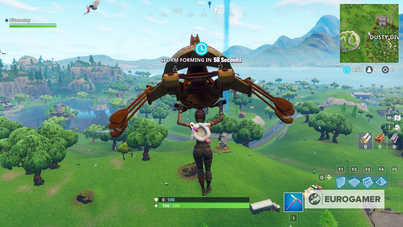 Fortnite - Dusty Divot treasure map location | Eurogamer.net