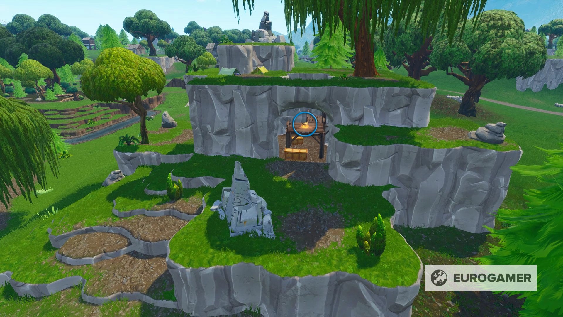 Fortnite: Truhen bei Fatal Fields - Karte mit allen Fundorten ...
