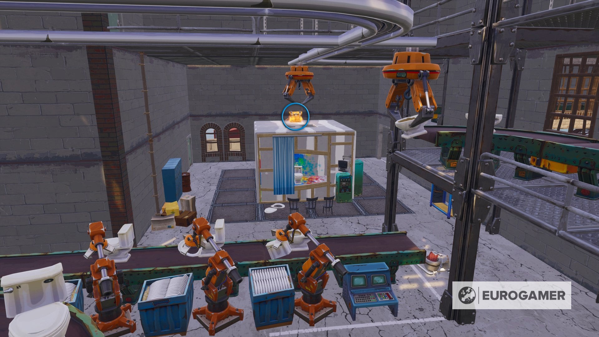 Fortnite: Truhen bei Flush Factory - Karte mit allen Fundorten ...