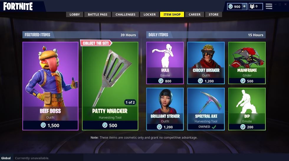 Fortnite Item Shop - August 15 update details | Eurogamer.net