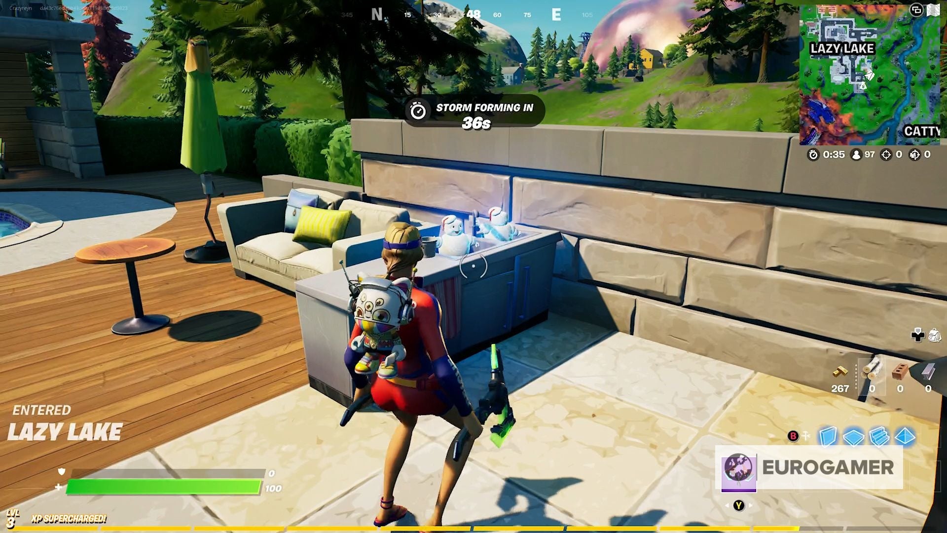 Fortnite Mini-Puft locations in Sludgy Swamp, Lazy Lake or Retail Row ...