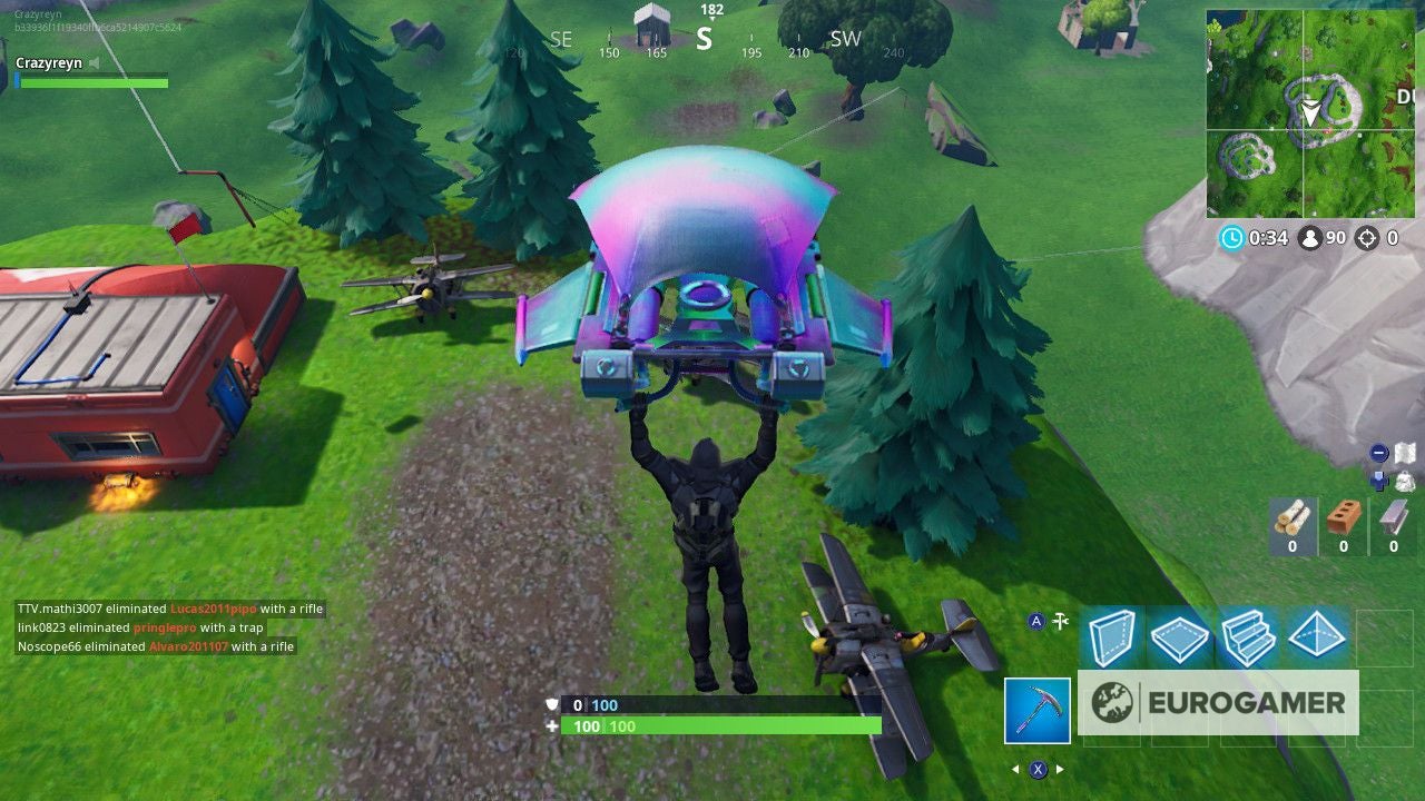 Fortnite plane locations, X-4 Stormwing plane controls and stunts list ...