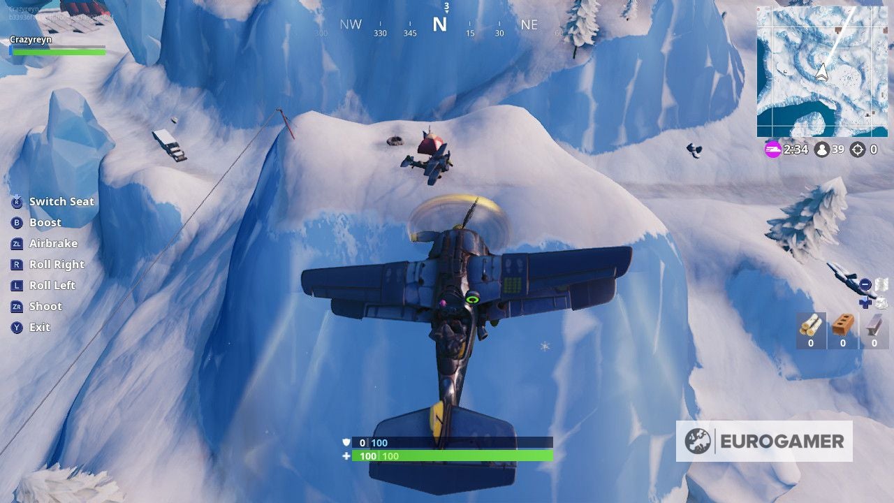 Fortnite plane locations, X-4 Stormwing plane controls and stunts list ...