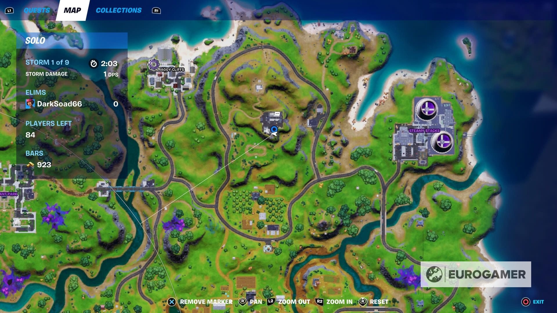 Fortnite - Wiretap locations: Where to plant wiretaps at different key ...