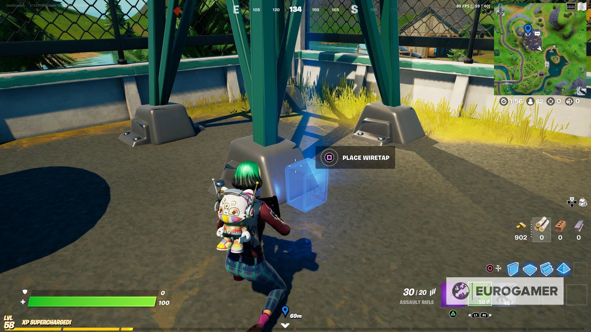 Fortnite - Wiretap locations: Where to plant wiretaps at different key ...