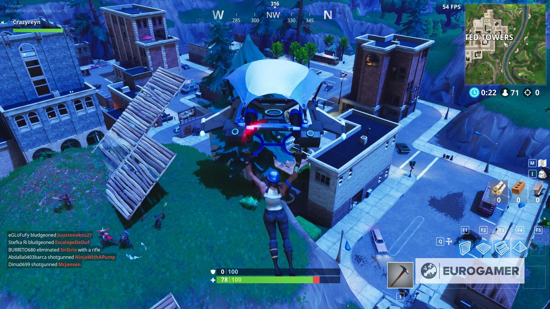 Fortnite - Pleasant Park treasure map location | Eurogamer.net