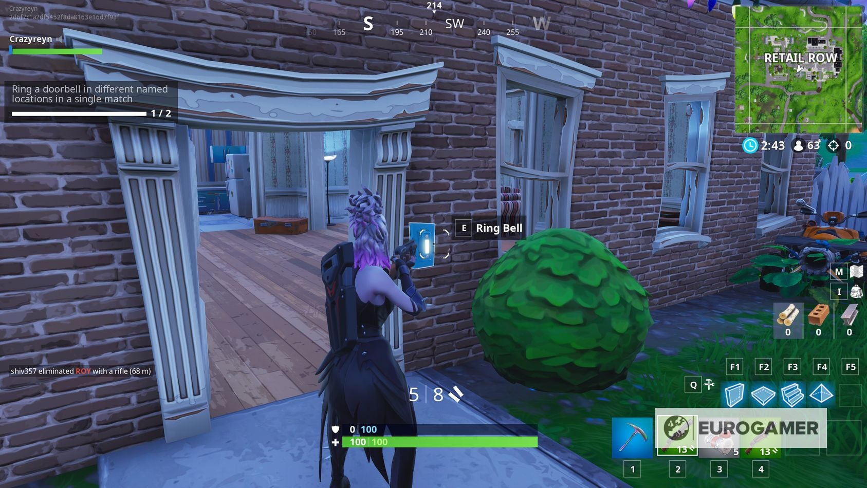 Fortnite doorbells explained: The easiest way to ring a doorbell in ...