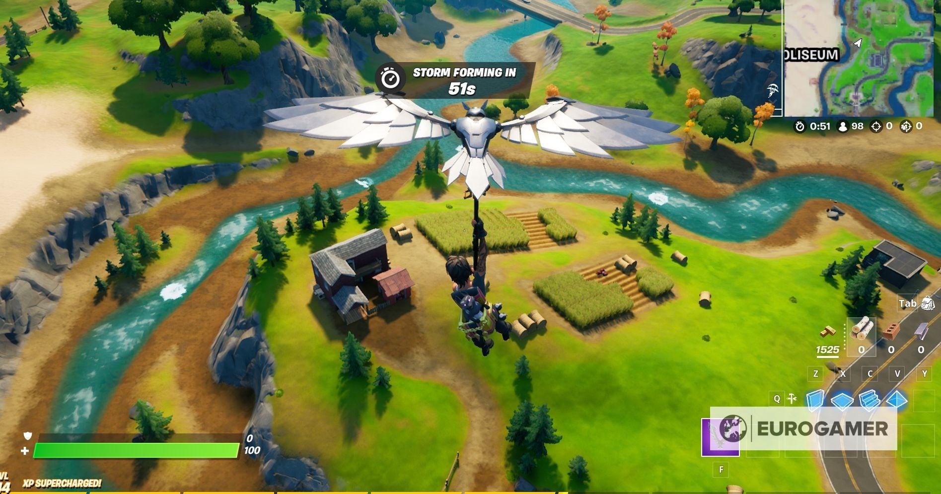 Fortnite - Rose location: Where to find a rose at Steel Farm or The ...