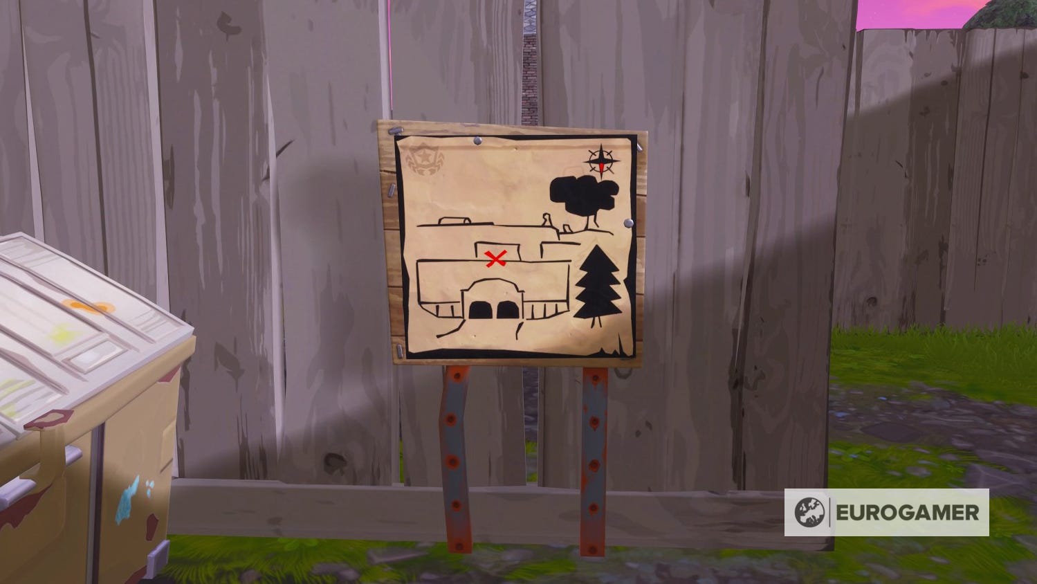 Fortnite Schatzkarte Risky Reels Eurogamer De