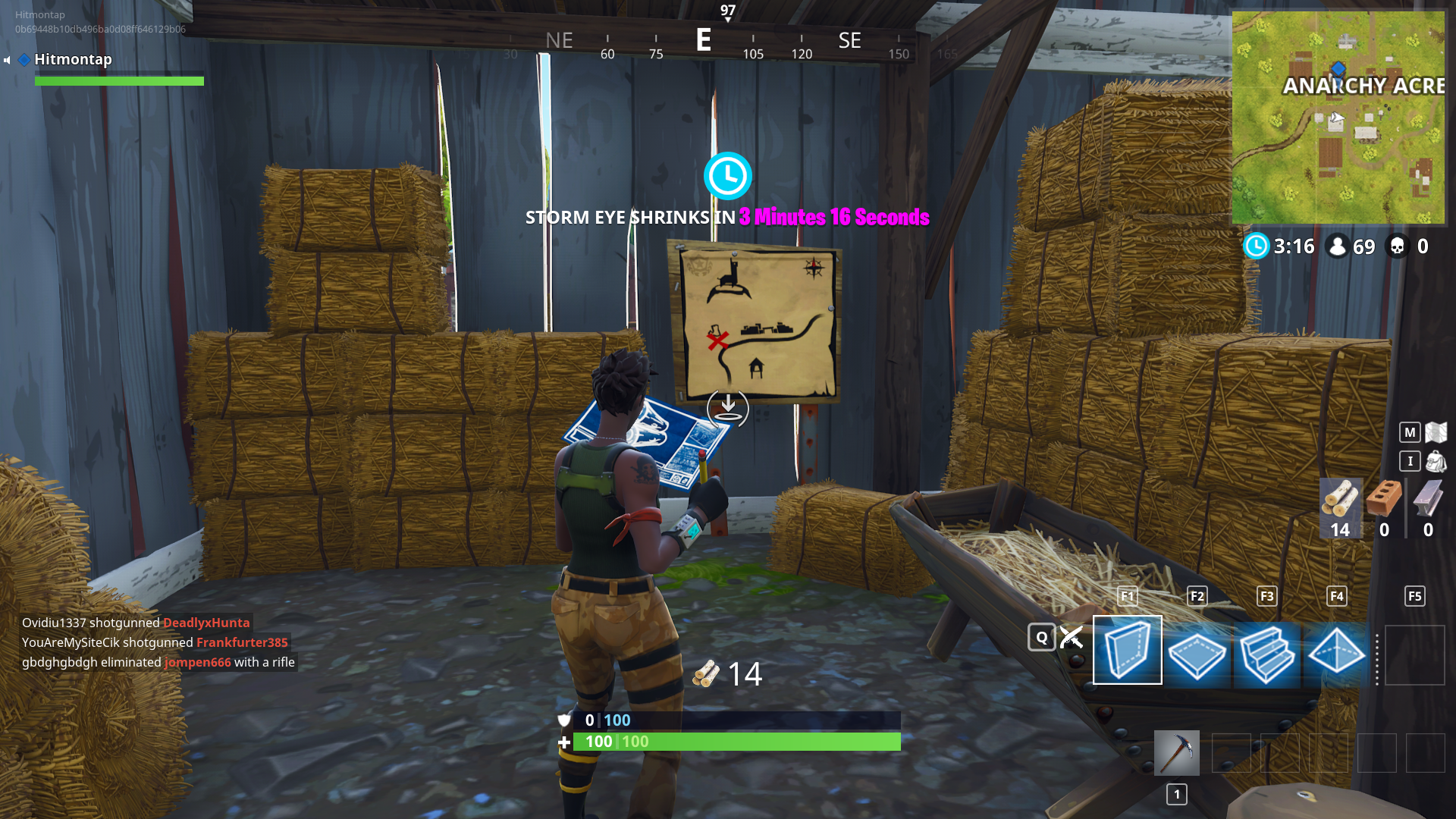 Fortnite - Anarchy Acres treasure map location | Eurogamer.net