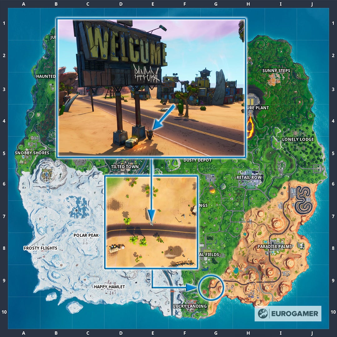 Fortnite Season 10: Claptraps Auge finden und zurückbringen – So geht's ...