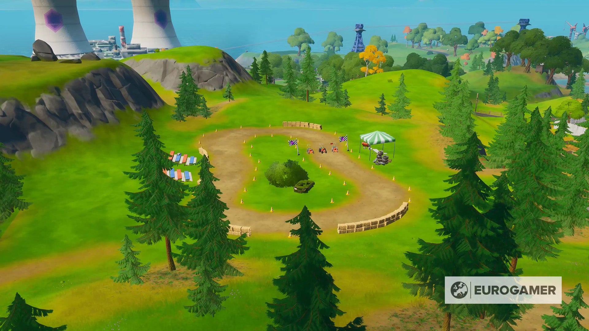 Fortnite Season 2: Besuche Grumpy Greens, Rasenmäher-Rennen und Risky ...